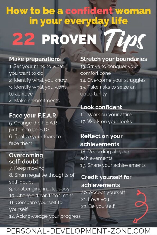 How to Be a Confident Woman, 22 Proven & Practical Tips