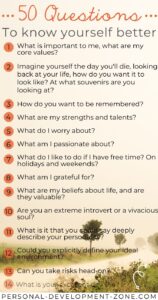 How To Know Yourself Better: 50 Questions To Deepen Self Awareness