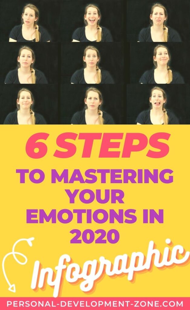 6 Steps To Mastering Your Emotions in 2023 [Infographic]