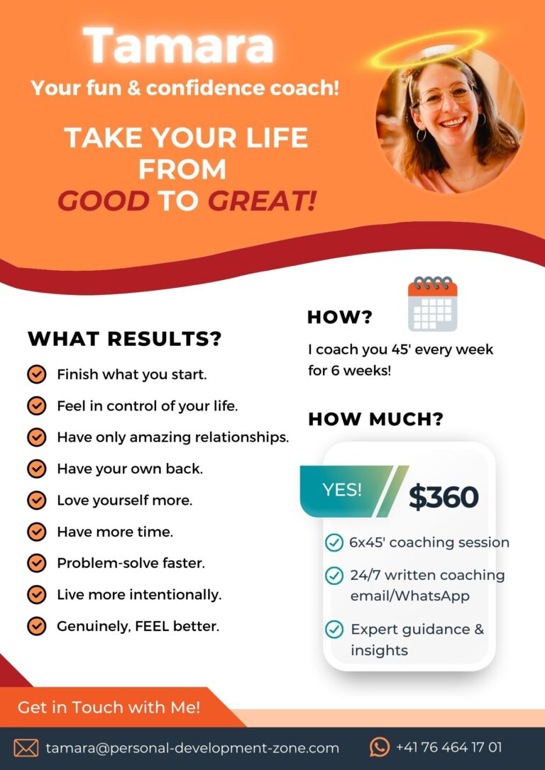 Get Coached: Skyrocket Your Confidence & Have More Fun in Your Life!