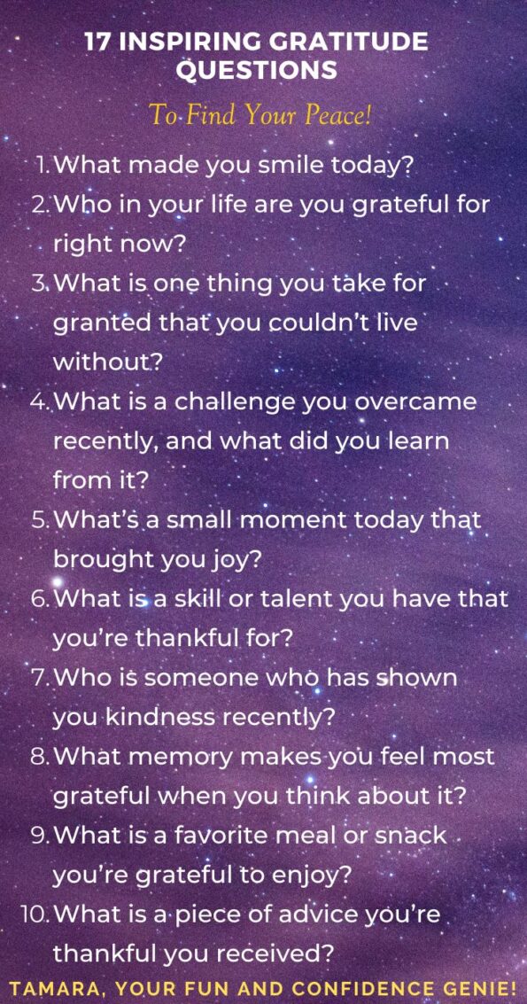 17 Inspiring Gratitude Questions to Help You Feel Grateful and and Find ...